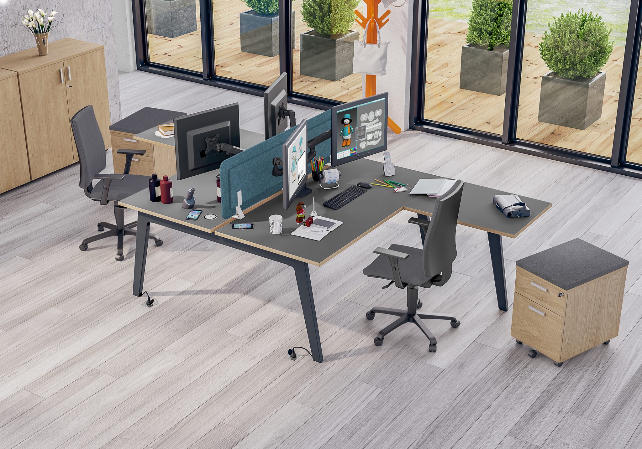 Gamme Bureaux individuels et collectifs | Burocean fabricant français ...